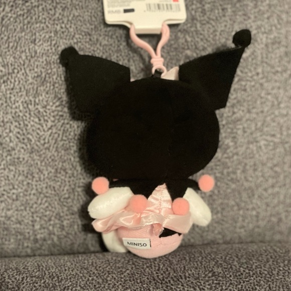 Sanrio | Accessories | Sanrio X Miniso Kuromi Plush Keychain | Poshmark